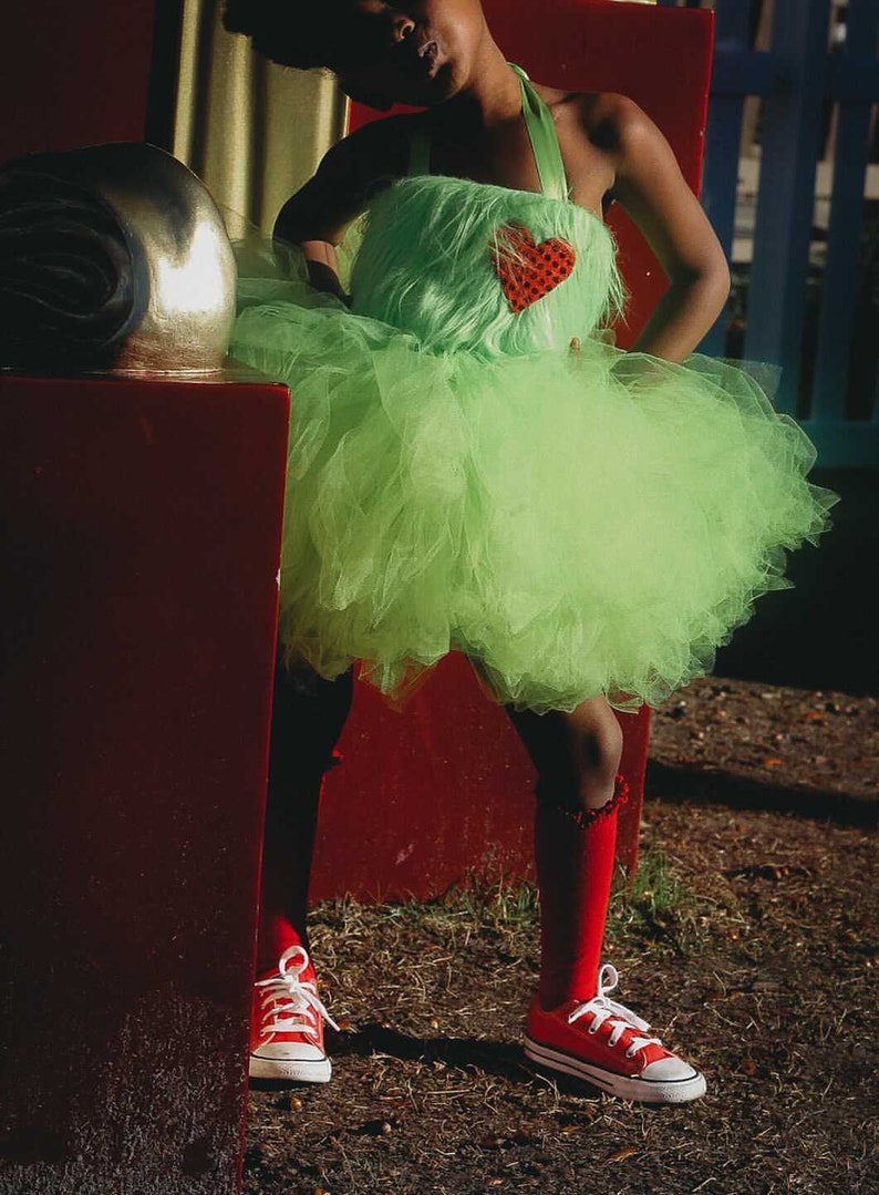 GRINCH Grinch Inspired Costume Grinch Tutu Grinch Tutu | Etsy