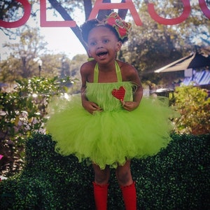 GRINCH, Grinch Inspired Costume, Grinch Tutu, Grinch Tutu Dress, Grinch ...