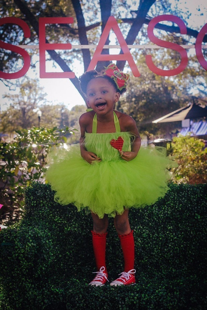 GRINCH Grinch Inspired Costume Grinch Tutu Grinch Tutu | Etsy
