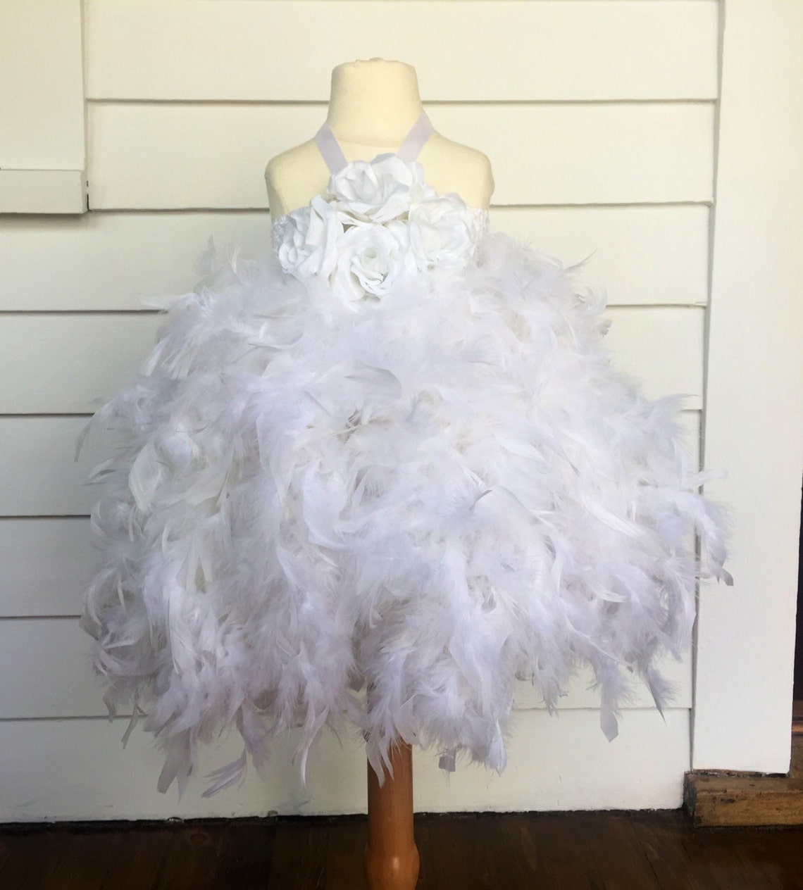 FRANCESCA Feather Tutu Dress Feather Dress Baby Feather - Etsy