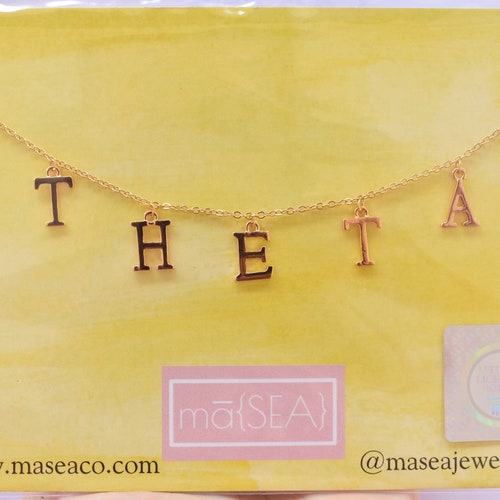 Kappa Alpha Theta Handwriting Script Sorority Baseball Cap | Etsy