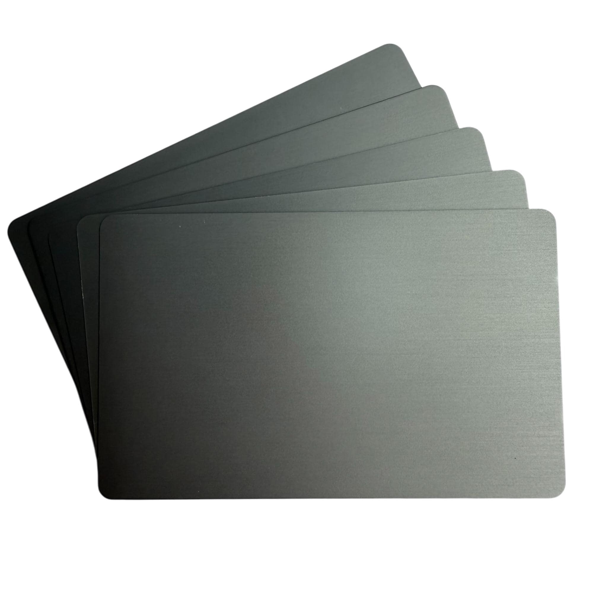 0.8MM Anodized Aluminum Business Card Blanks for Laser Engraving Gun ...