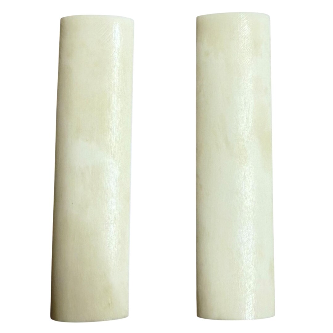 Camel Bone Scales 6", Camel Bone Knife Handle Making Blank Pair, White ...