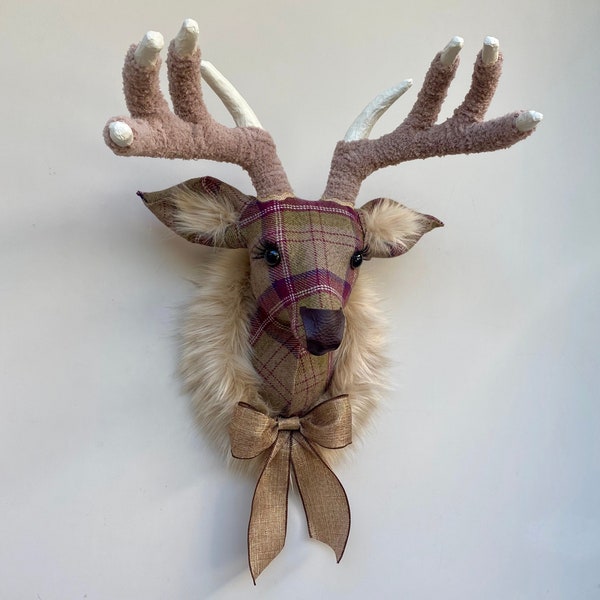 Stag Head - Etsy