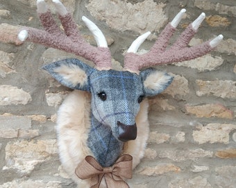 Mounted Stag Head - Etsy