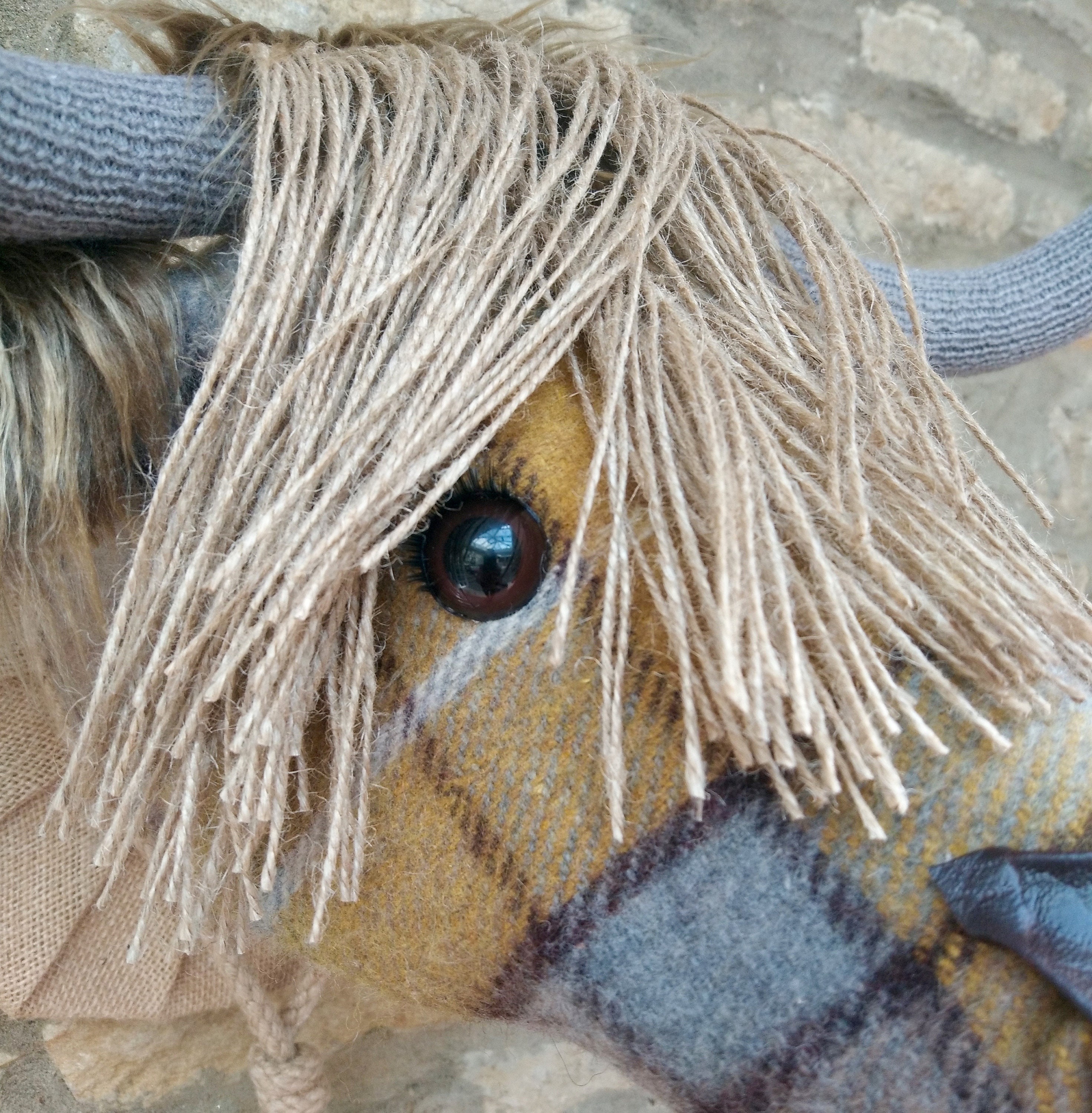BESPOKE FAMILY CLAN Highland Cow Head Handmade Faux Taxidermy Scottish ...