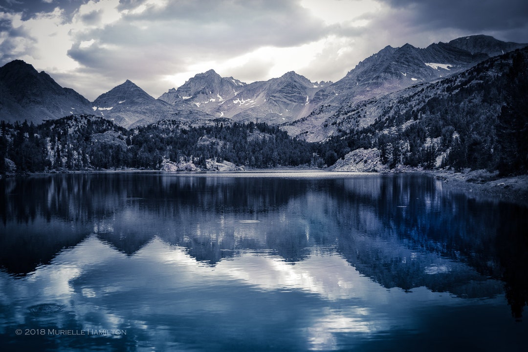 Long Lake & the 13'000 Peaks High Sierras Photography California Nature ...