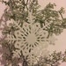 Christmas Decoration Snowflake Glow in the Dark - Etsy