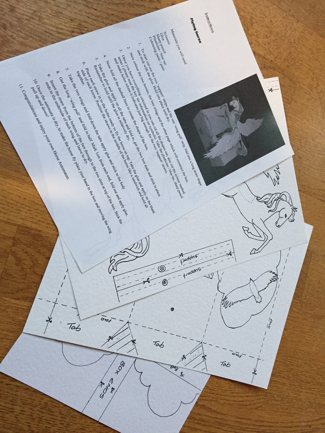 Paper Craft Activity Kit Make Your Own Moving Art Automata - Etsy