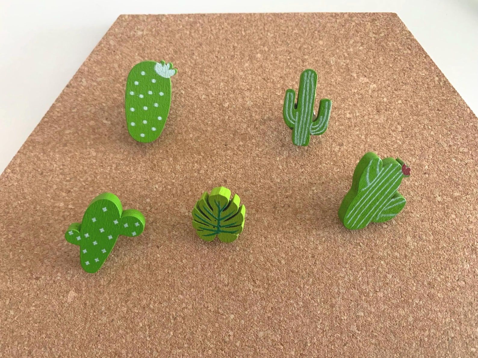 Cactus Themed Push Pins Corkboard / Thumb Tacks / Drawing Pins - Etsy