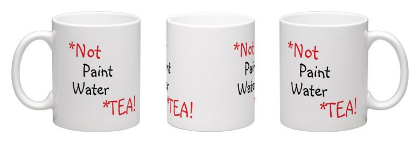Paint Water Not Paint Water Mug / Artist Gift / Water Mug Set / Gifts ...
