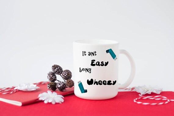 Asthma Mug Funny Asthma Inhaler Survivor Gifts Allergy - Etsy