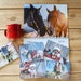 Christmas Farm Animal Greeting Cards Variety Pack | Holiday Cards ...