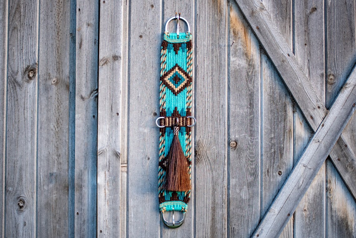 MADE TO ORDER Turquoise Lake Mohair Cinch - Etsy