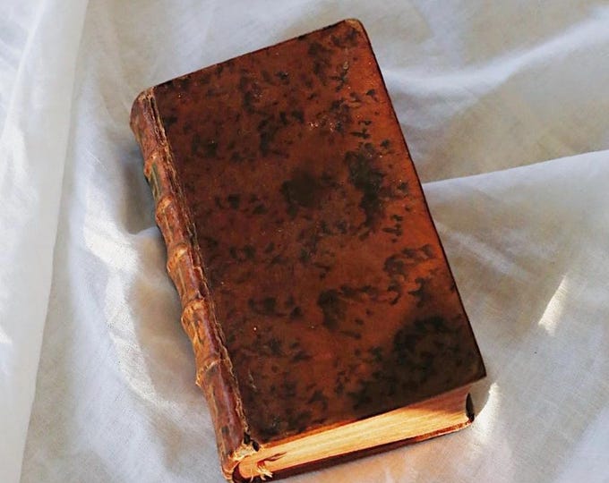 RARE ANTIQUE BOOK 1675 on the Sublime , Bible Philosophy - Etsy
