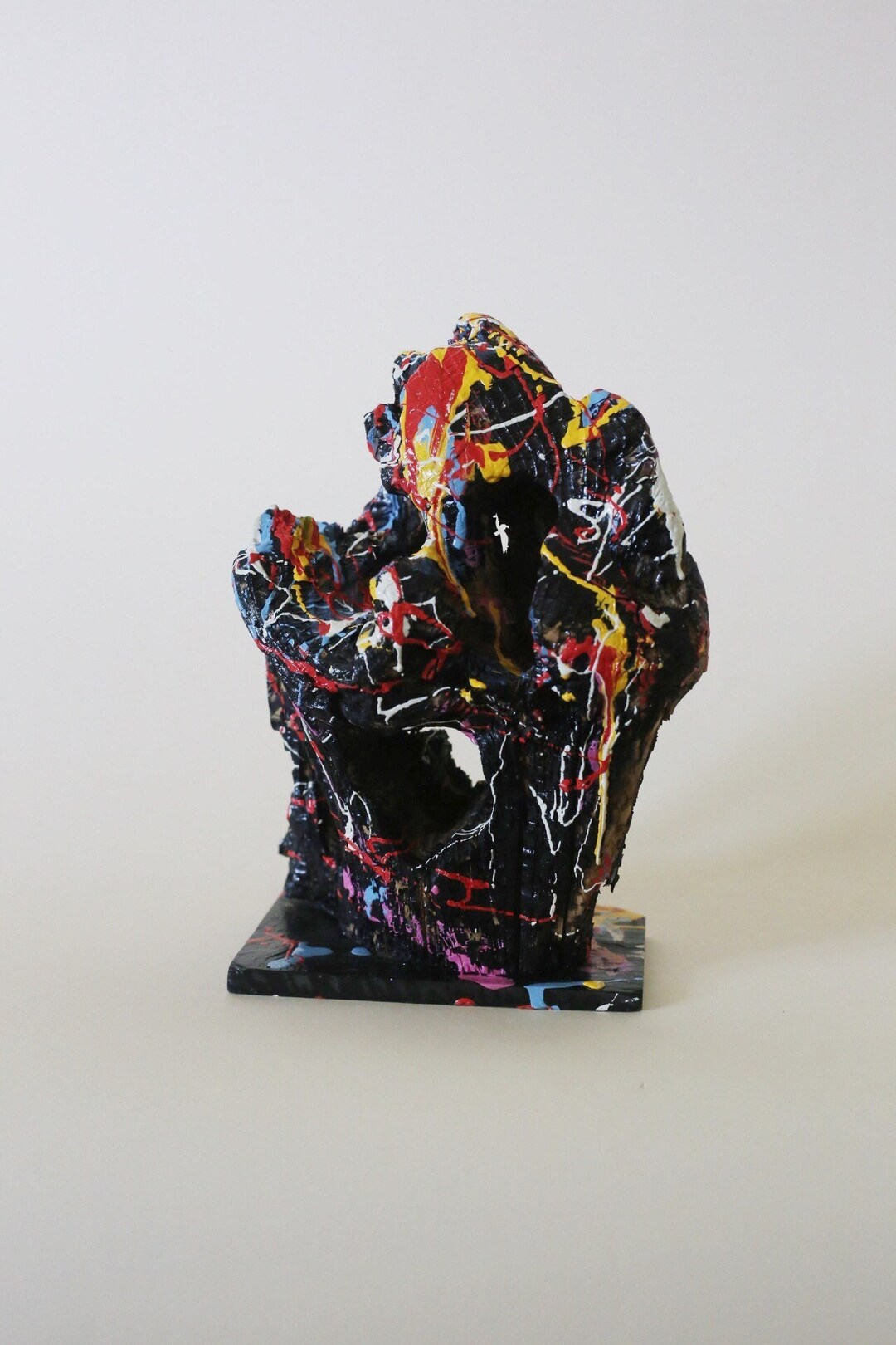 Vintage Abstract Graffiti Art Style Sculpture by Rocco Monticolo ...
