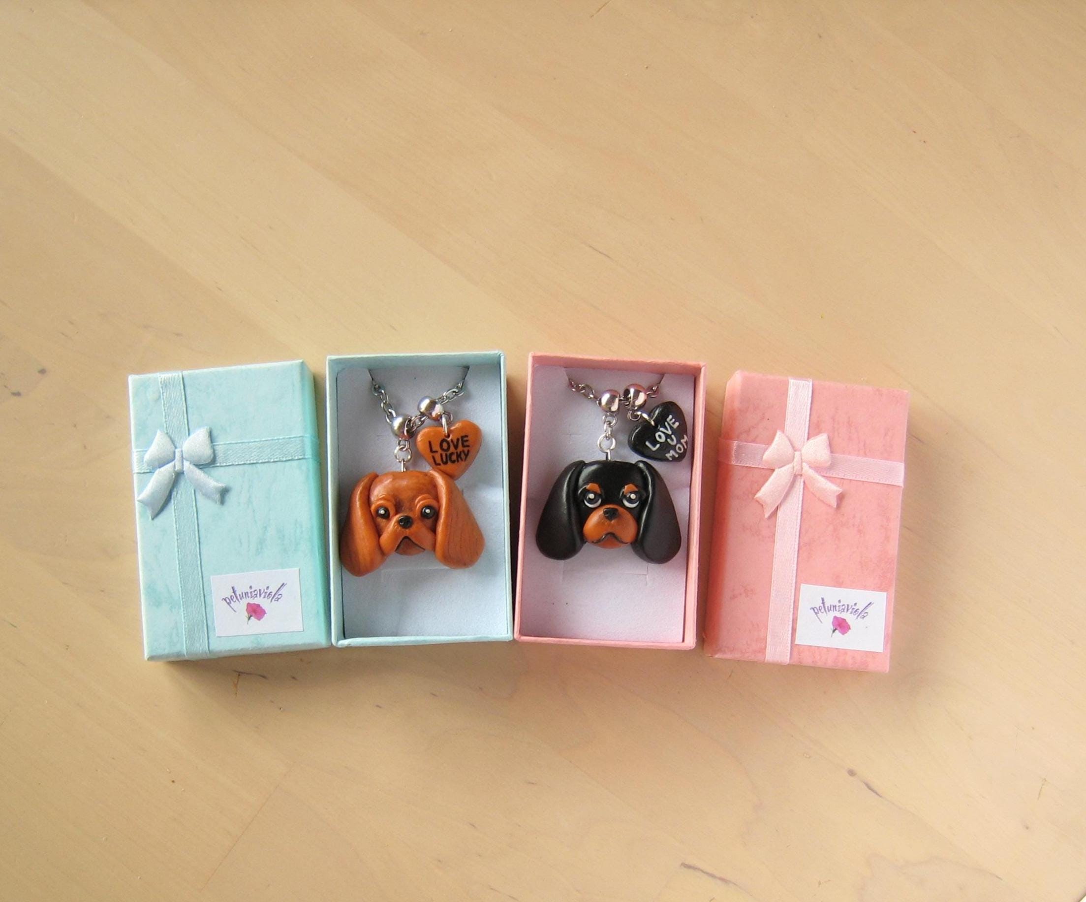 Cavalier King Charles Spaniel Necklace- Cavalier King Charm - Etsy