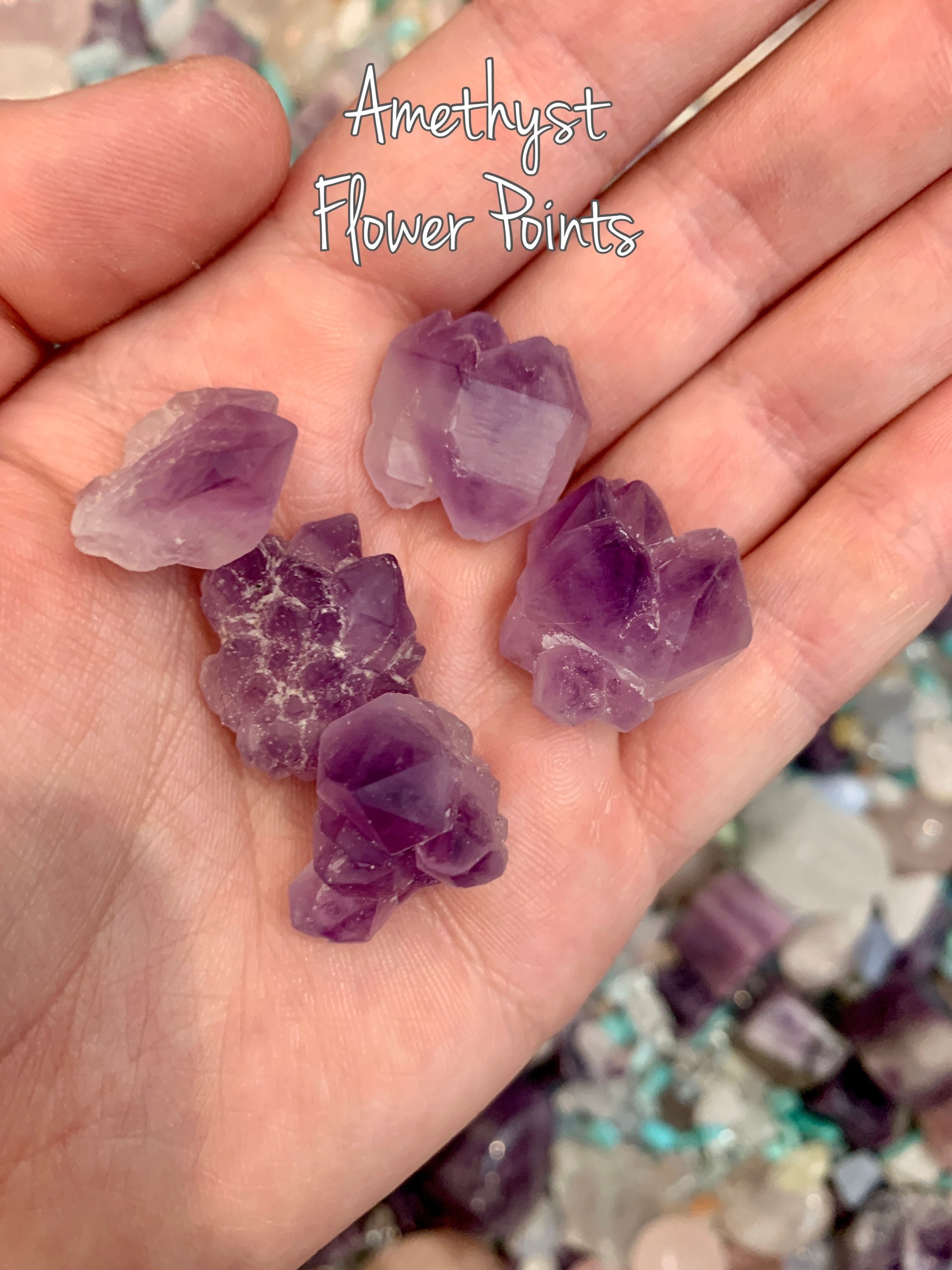 Cotton Candy Crystal Confetti Pastel Crystal Scoops - Etsy