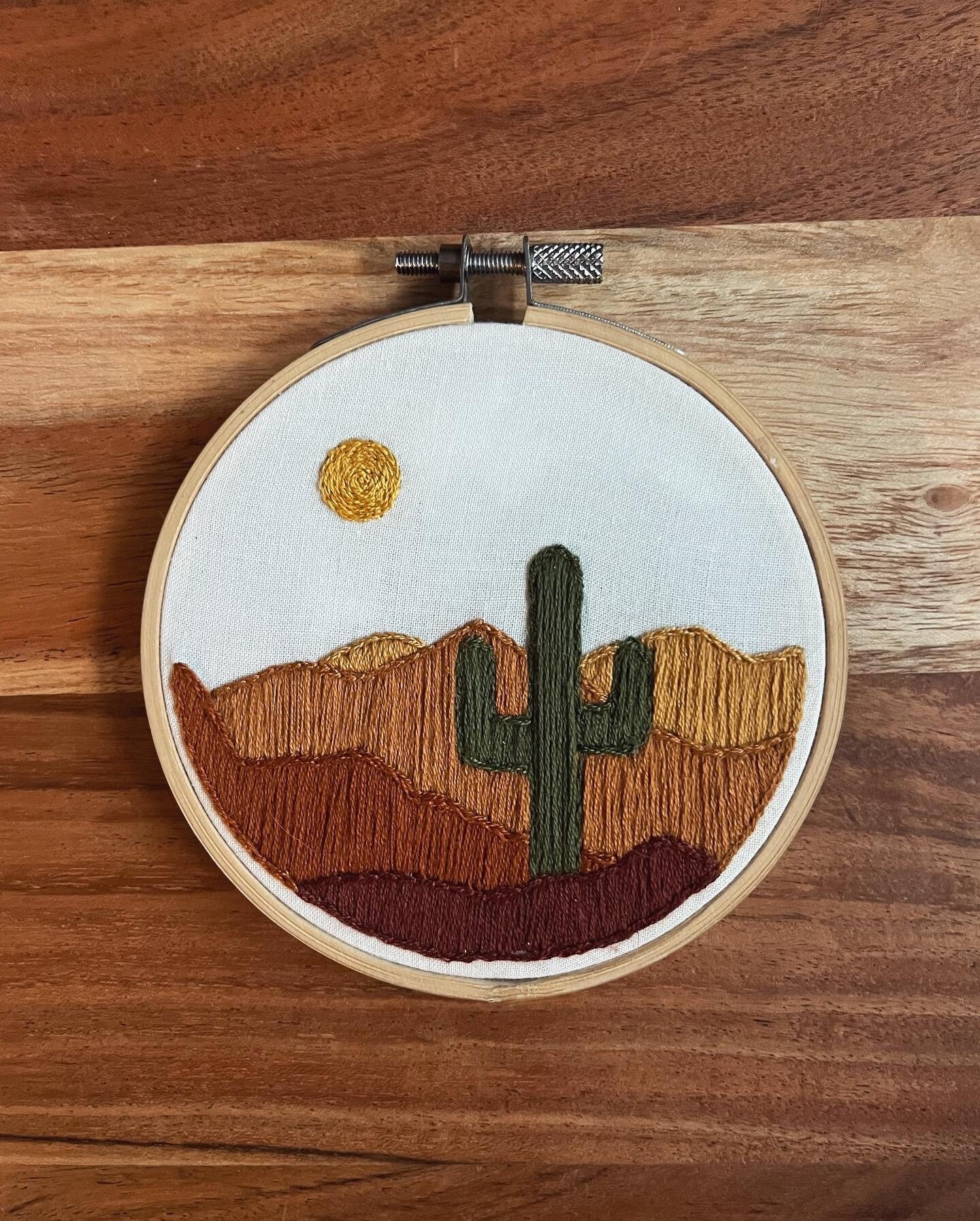 Cactus Embroidery - Etsy