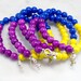 Bladder Cancer Awareness Bracelet, Hope Ribbon, Howlite Beads - Etsy