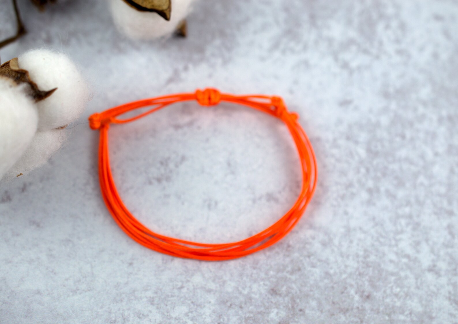 Leukemia Awareness Bracelet Orange Waxed Cord Bracelet - Etsy