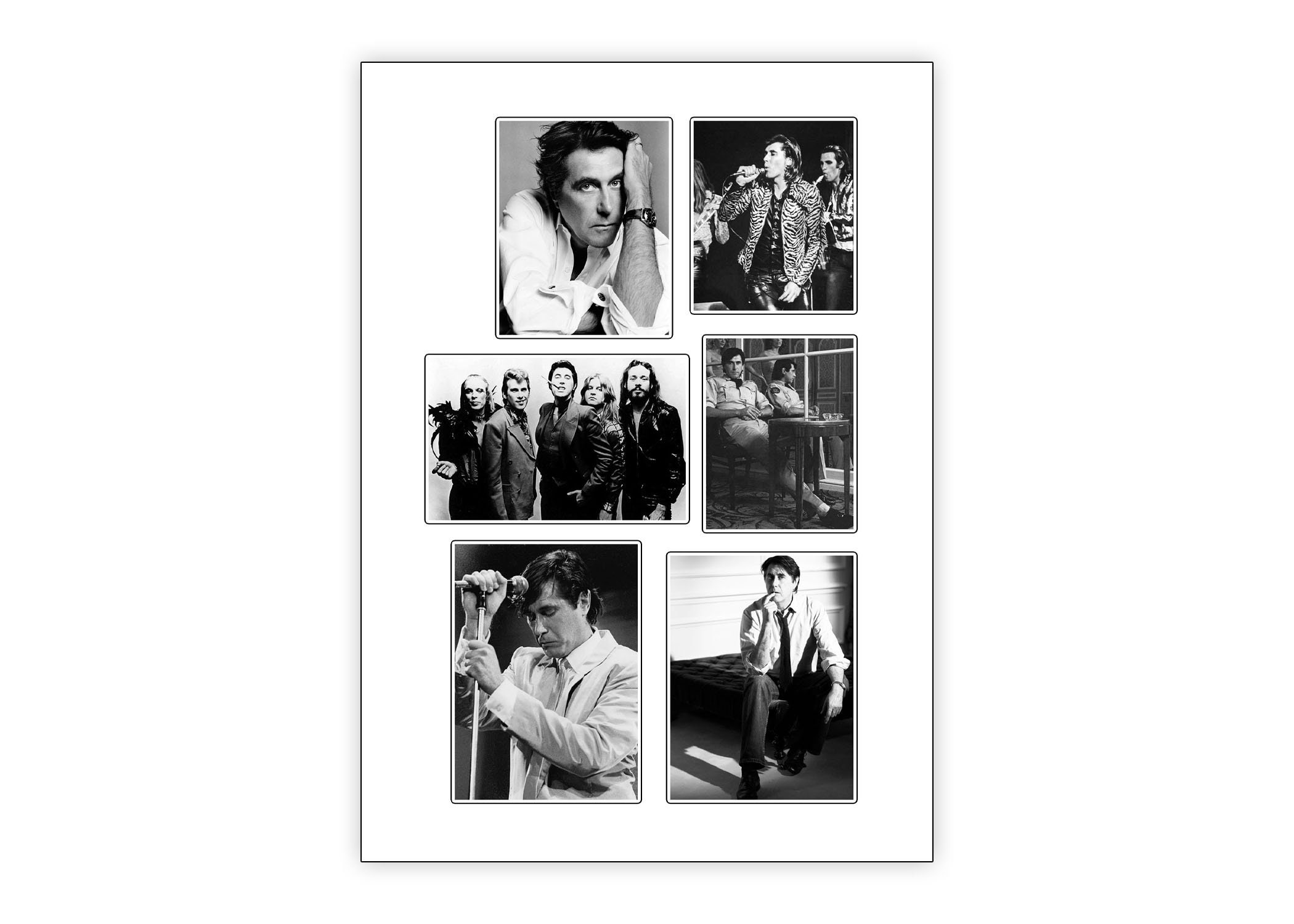 Bryan Ferry Birthday Card. Roxy Music. Lyric Card. More Than This. 1970 ...