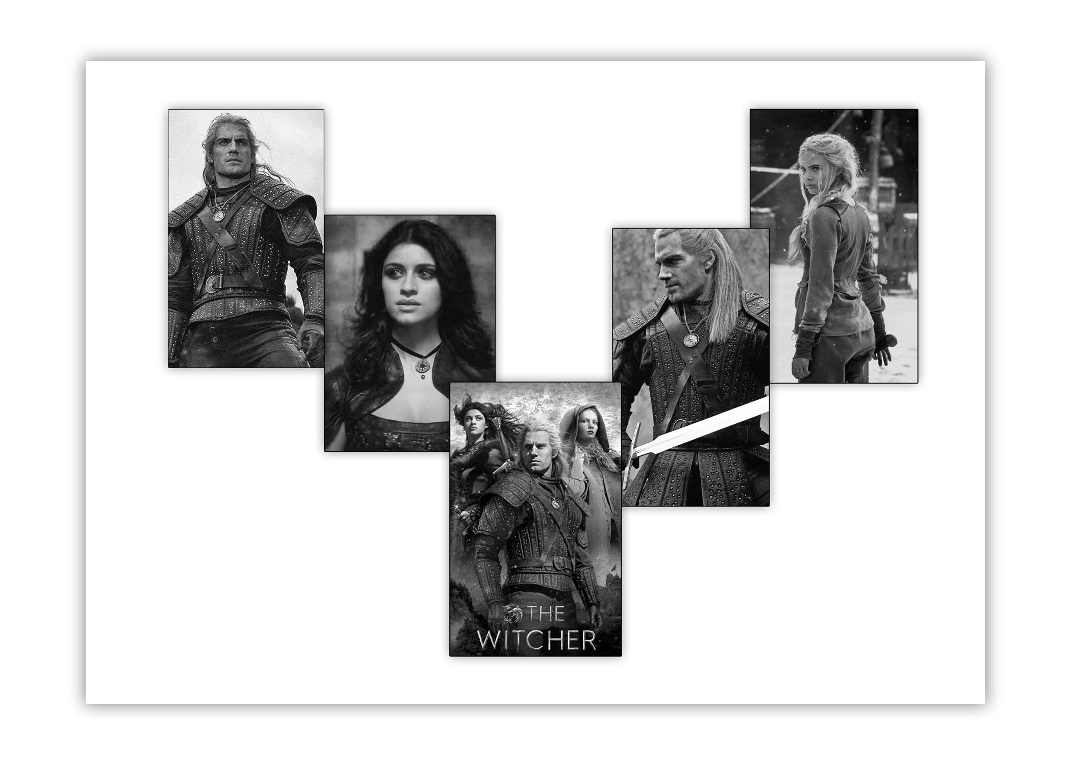 The Witcher Birthday Card. Geralt of Rivia. Henry Cavill. - Etsy