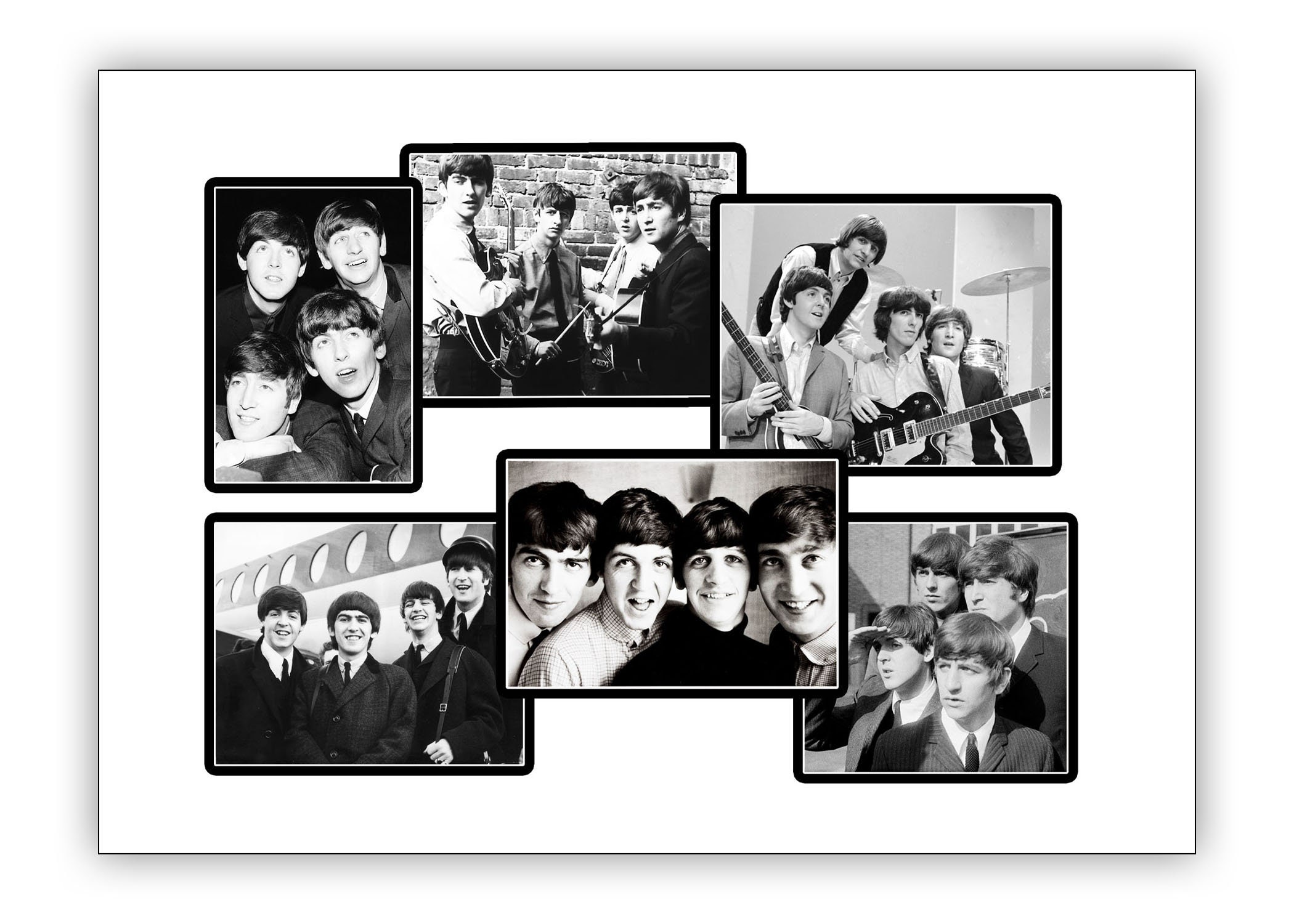 The Beatles Birthday Card. Personalise It. Choice of Sizes. - Etsy