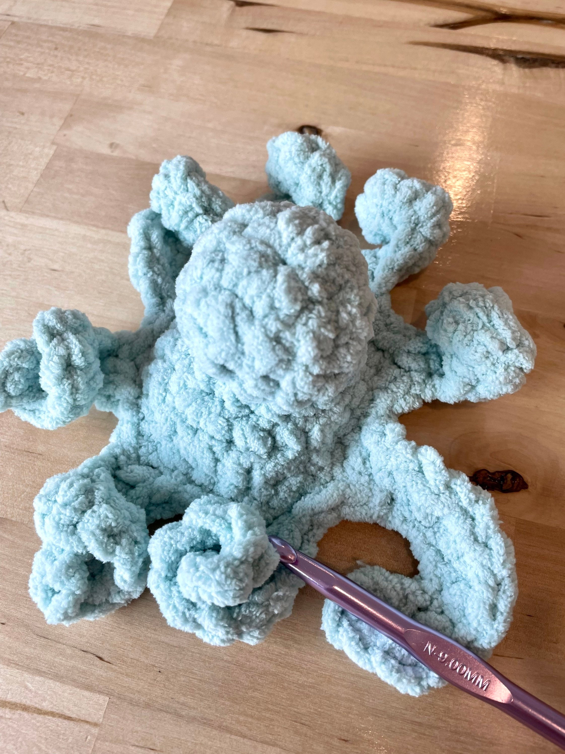 Octo Scrubby Crochet PDF Pattern, Bath & Dish Scrubby, Reusable Water ...