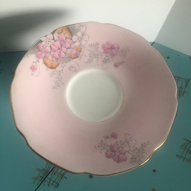 Pale Pink Paragon Teacup and Saucer Matching Set 1940’s - Etsy