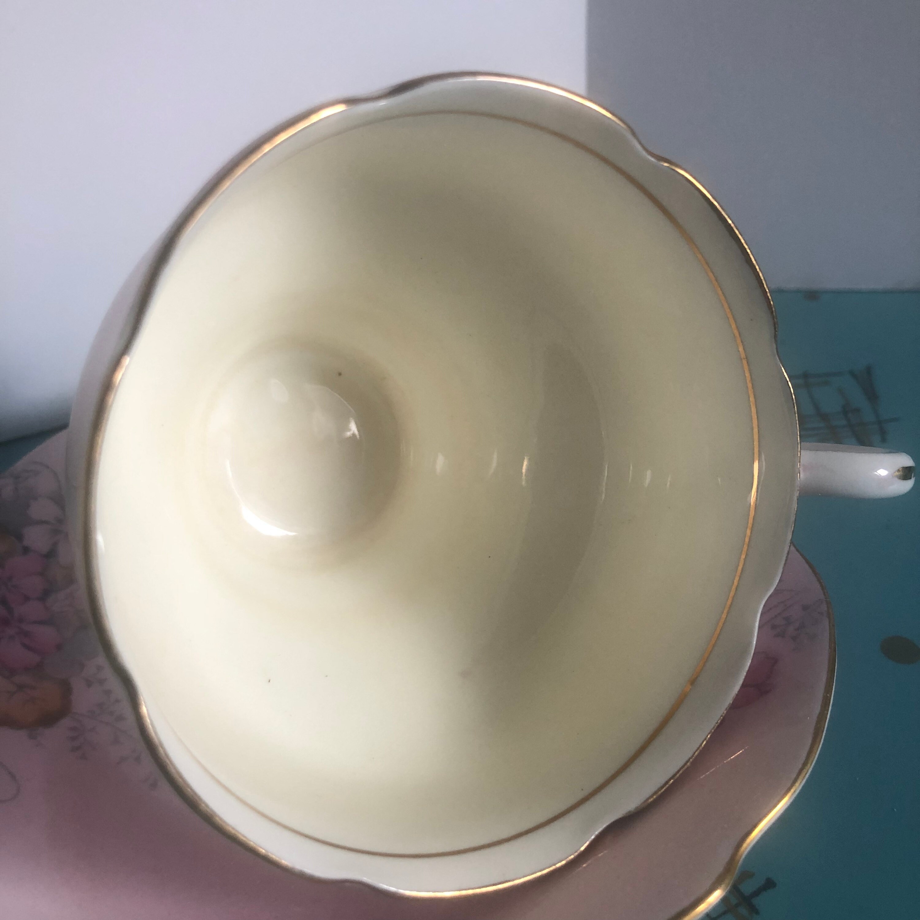 Pale Pink Paragon Teacup and Saucer Matching Set 1940’s - Etsy