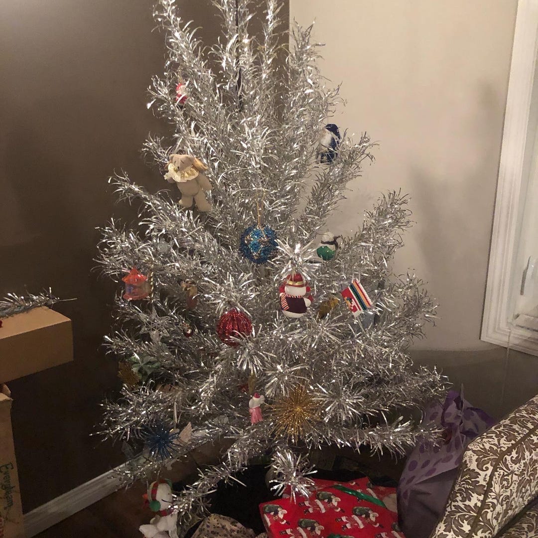 Evergleam 6 Ft Aluminum Christmas Tree 81 Branches - Etsy