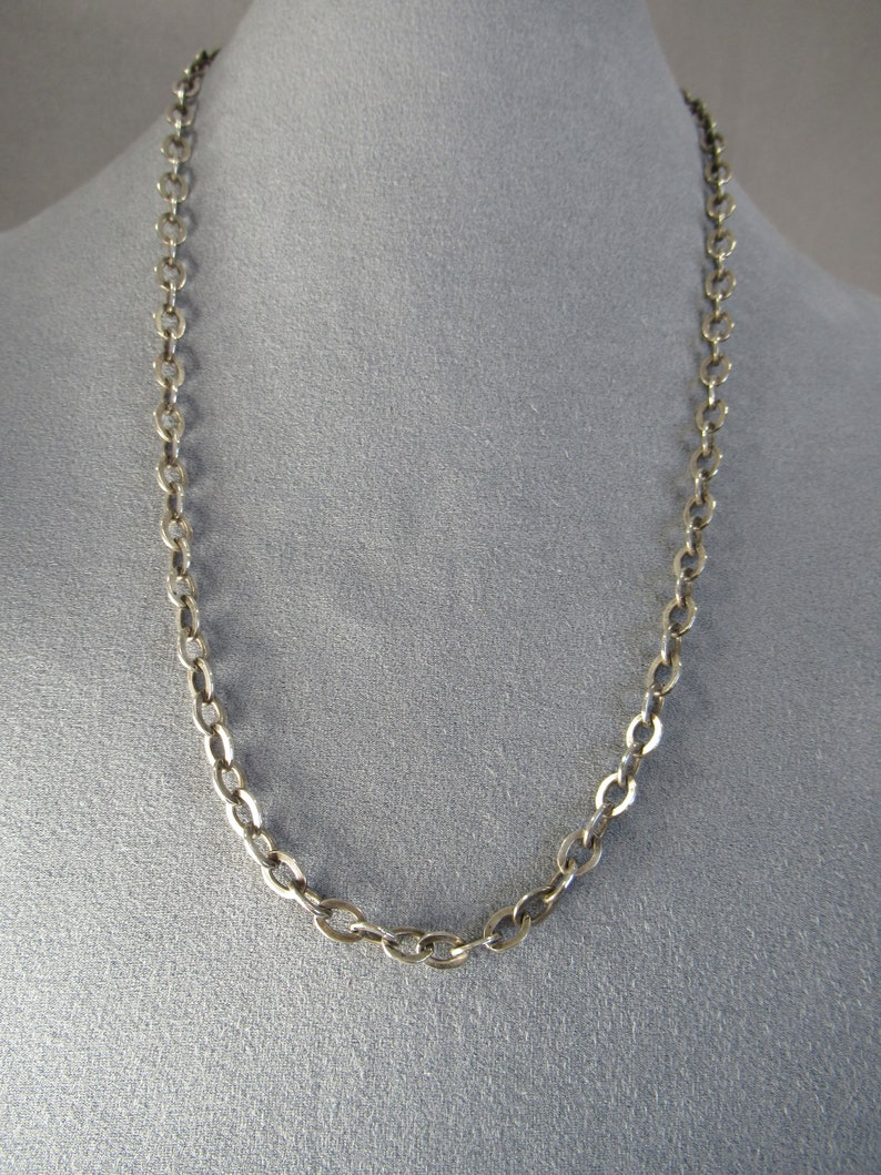 Artisan Sterling Silver Monk Link Chain Hand Wrought Links - Etsy