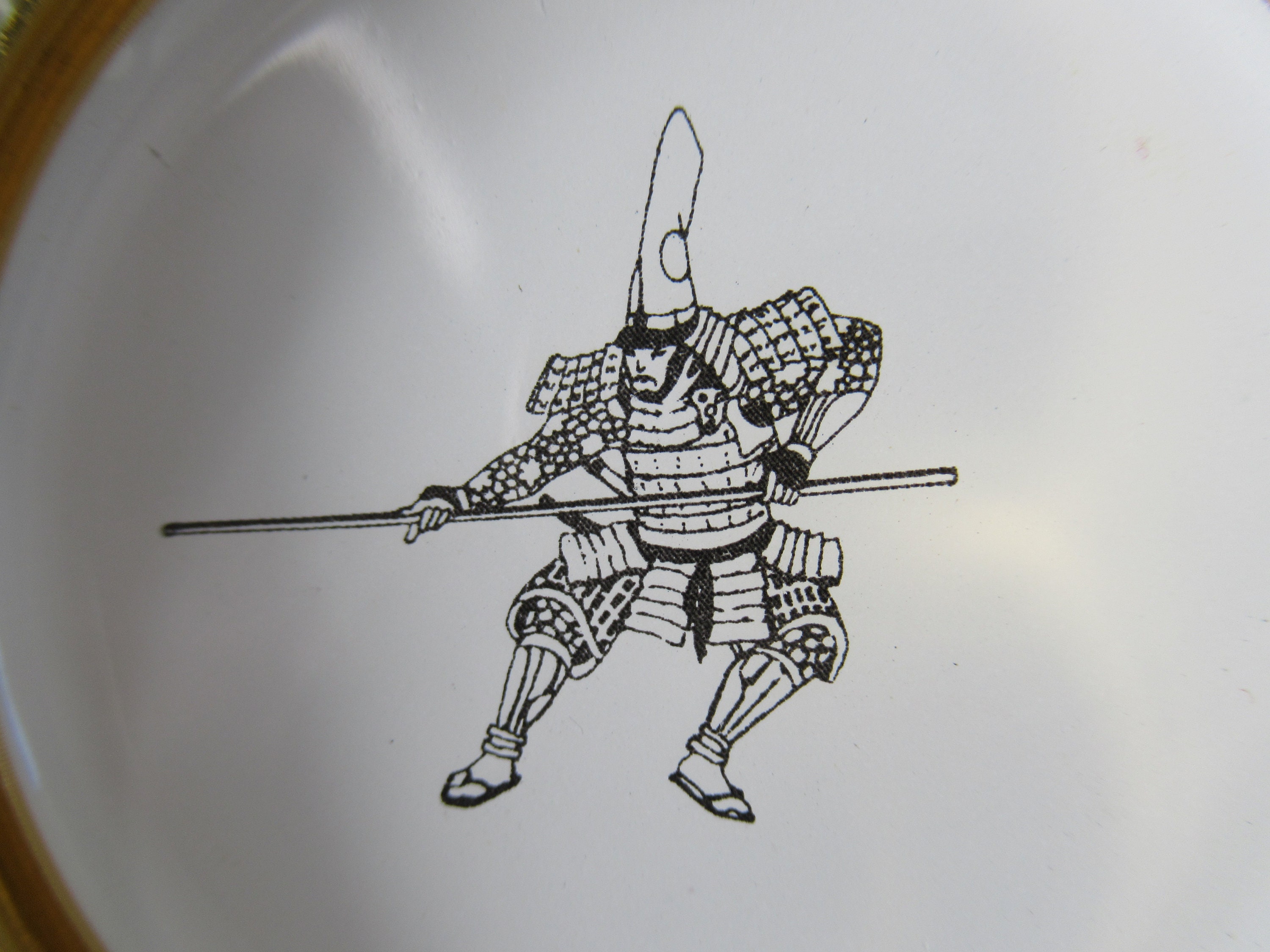 Kingsley Enamel SAMURAI Japanese Warrior Trinket Box - Etsy