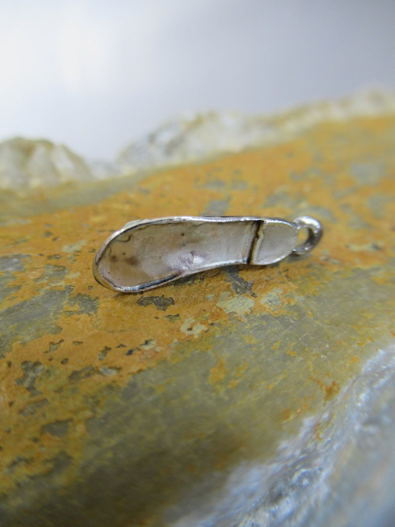 Silver Moccasin Charm Indigenous Tribal Leather Shoe 1970s - Etsy