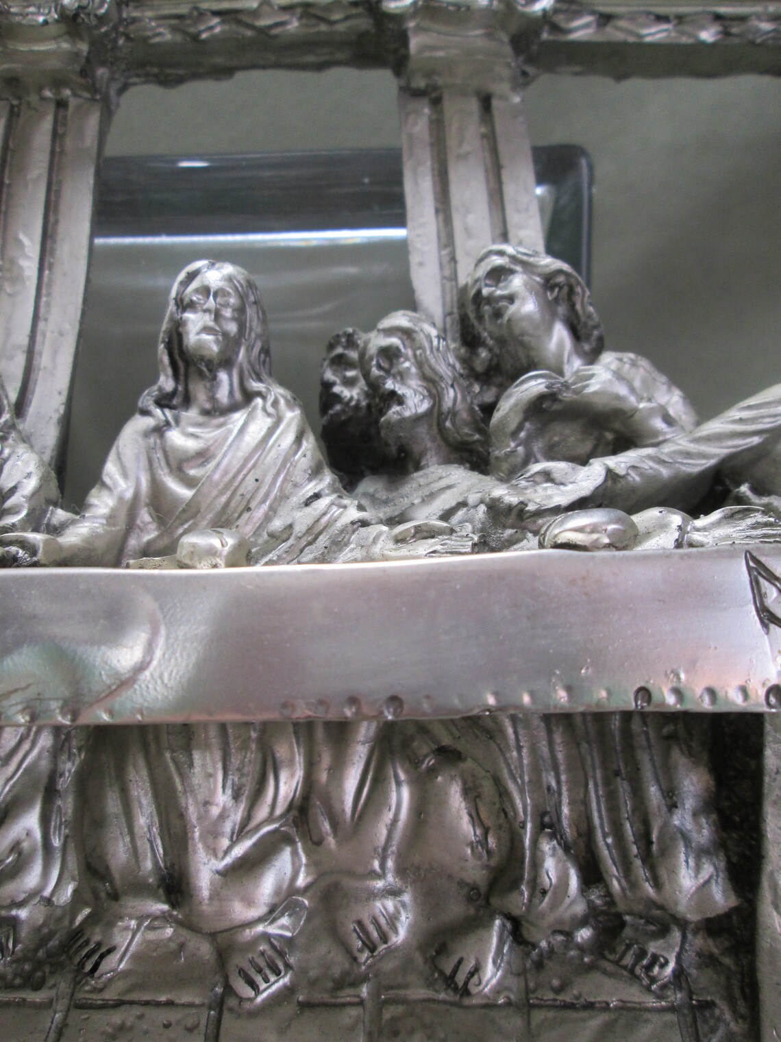 Architectural LAST SUPPER Sterling Silver High Relief .925 - Etsy Israel