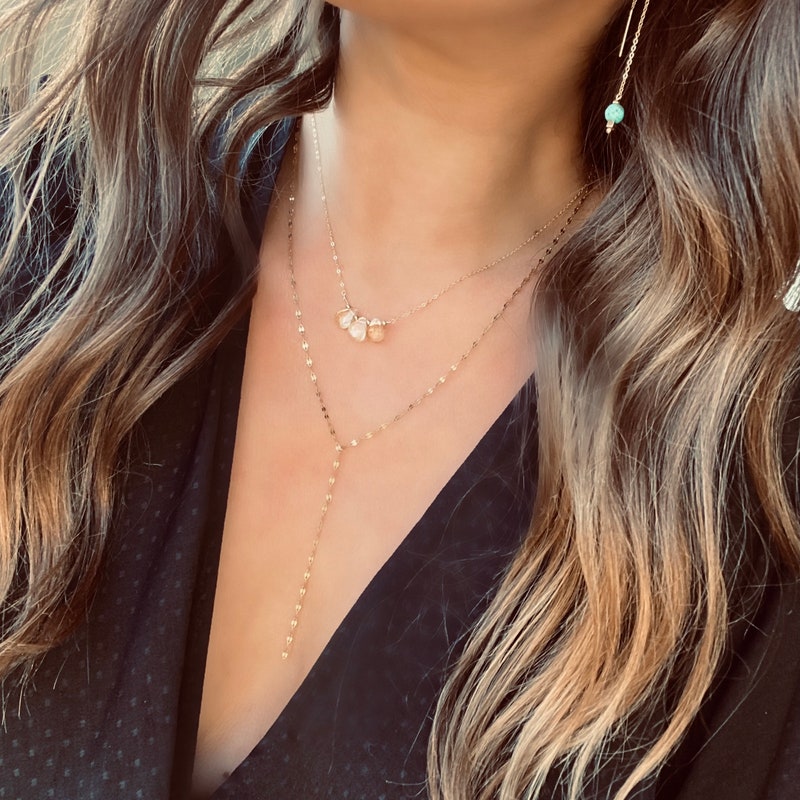 Lariat Necklace - Etsy