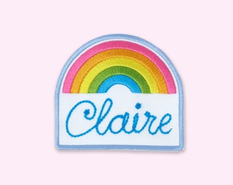 Retro Name Patch - Etsy