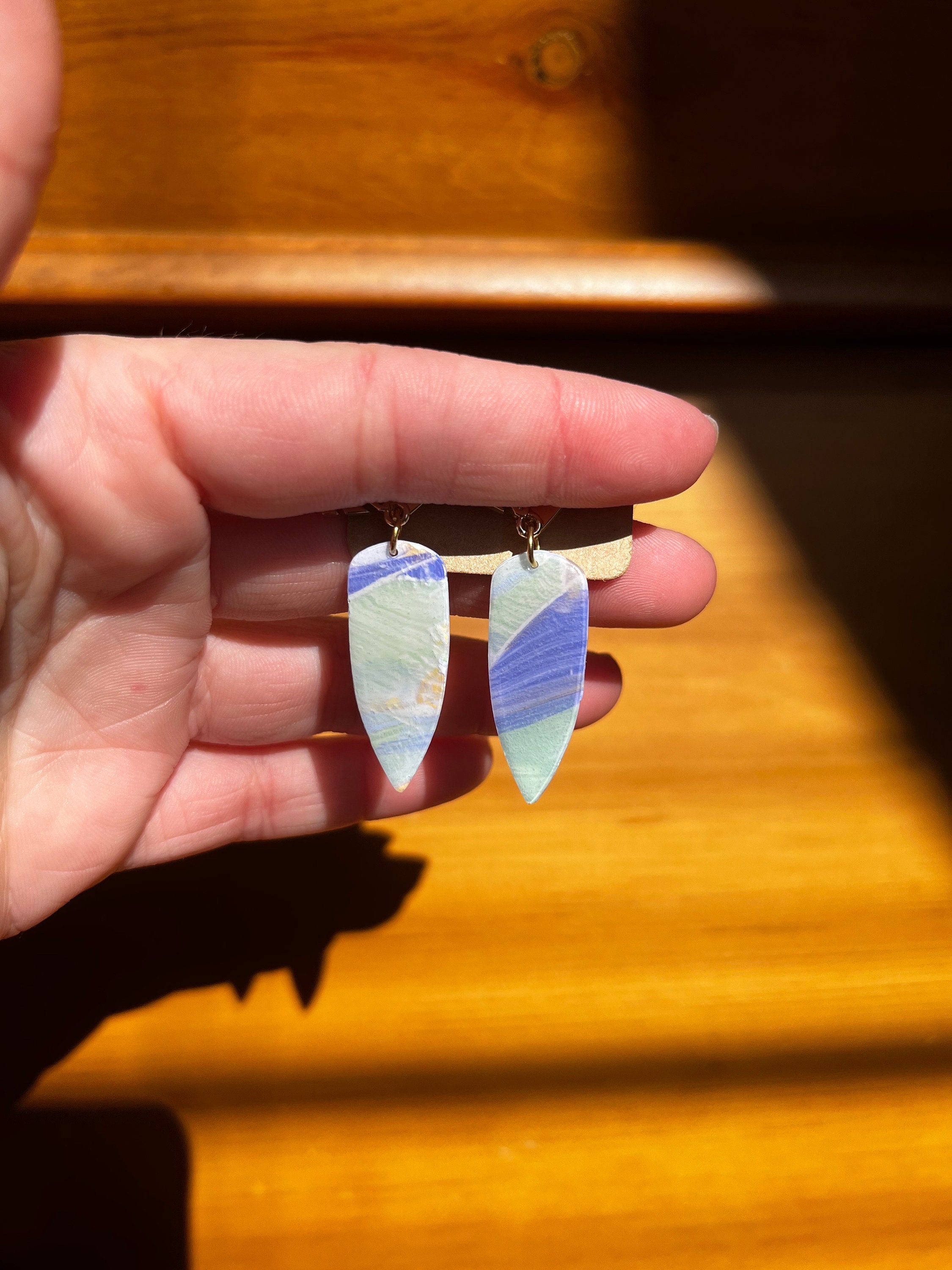 Royal Watercolor Daggers With Gold Accents - Etsy