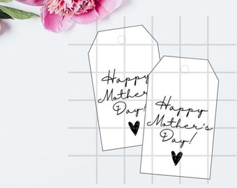 PRINTABLE MUFFIN Compares to You Happy Mother's Day Tag Instant ...
