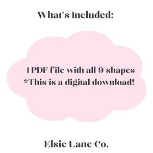 Modern Pastel Shape Posters // Classroom Decor - Etsy