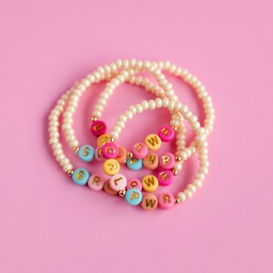 GIRL POWER Beaded Bracelet. Gift for Girl. Empowerment Gift. - Etsy