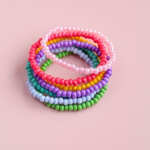 Beaded Stacking Bracelet. - Etsy