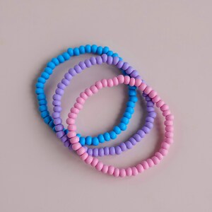 Matt, Beaded Stacking Bracelets. - Etsy