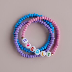 Matt, Beaded Stacking Bracelets. - Etsy