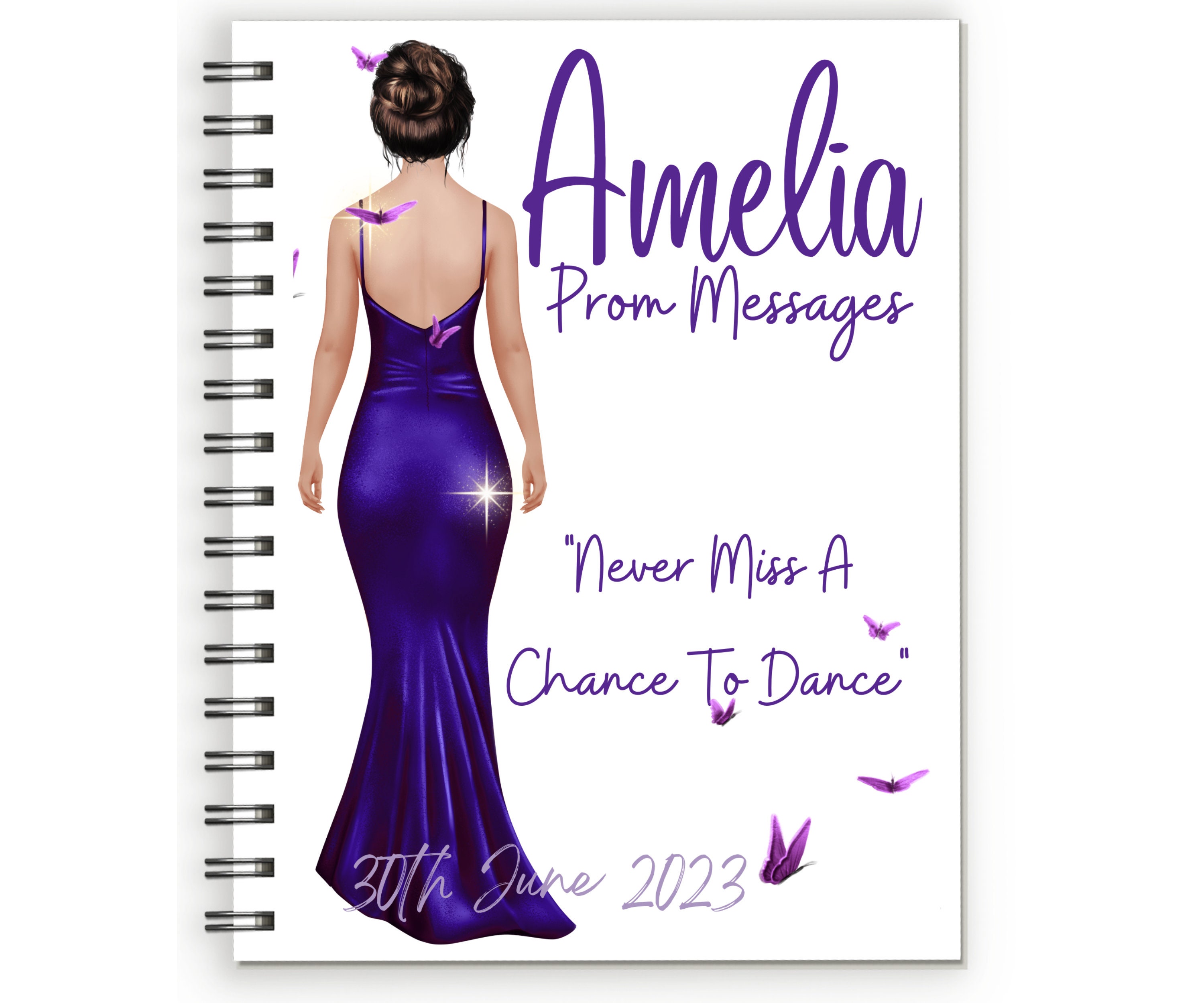 Prom Cards for Girls Change Hair and Dress High School Prom - Etsy
