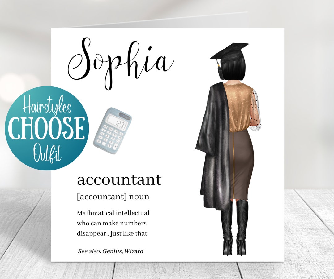 Accountant Graduation, Accountant Card, Accounting Graduation ...
