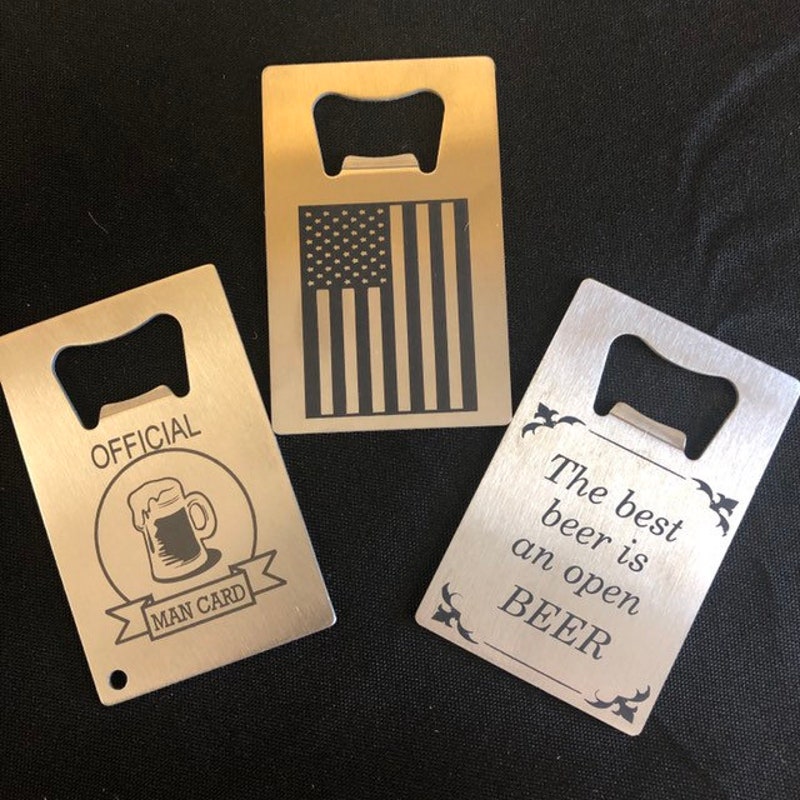 Credit Card Bottle Opener - Etsy