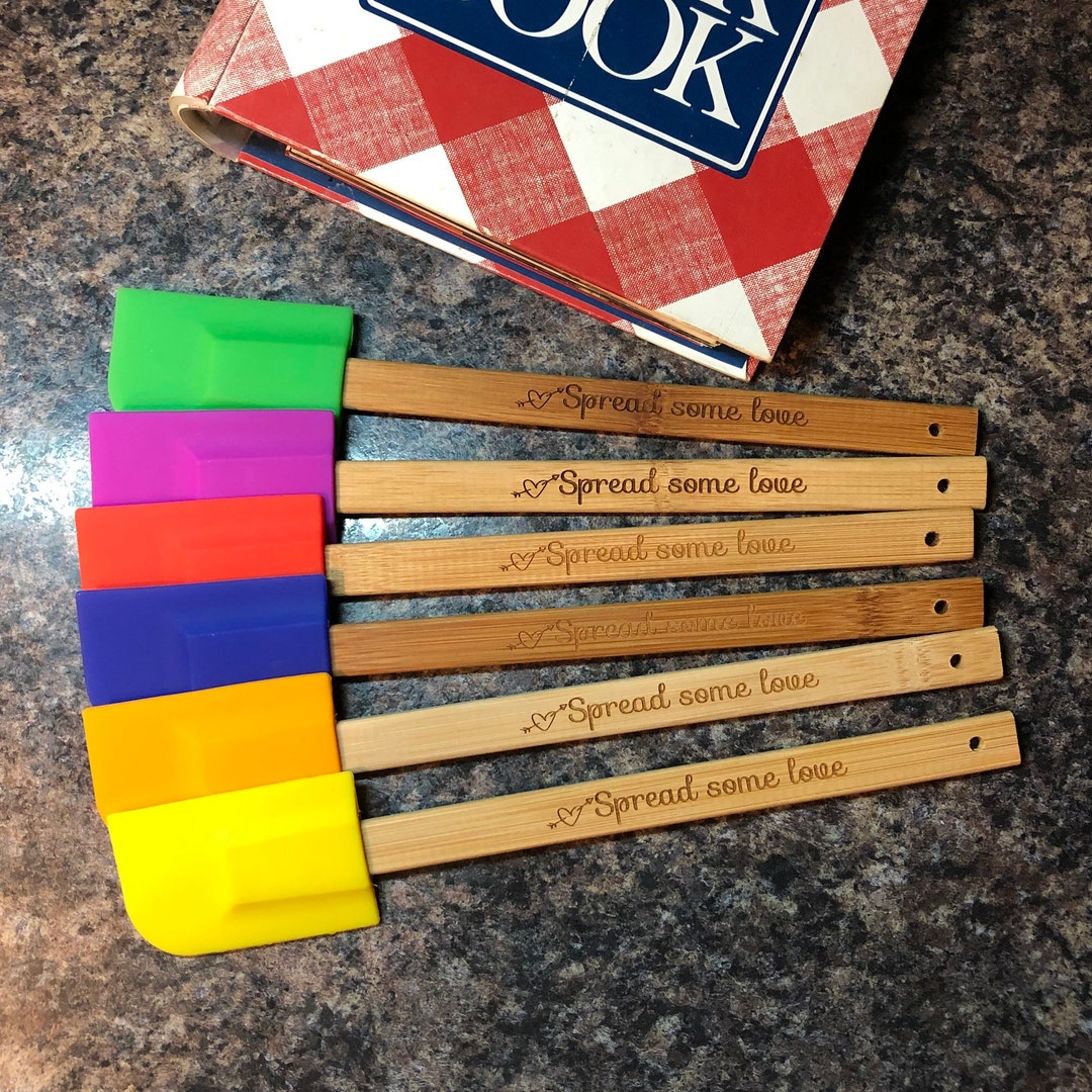 Personalized Silicone Spatula. Life is Short Lick the Spoon. Spread ...