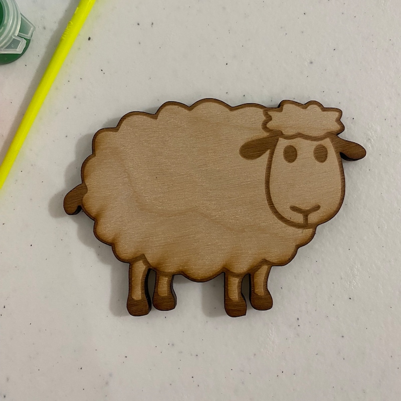 Wooden Sheep - Etsy